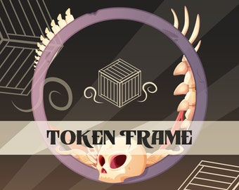 Icy Token Border Frame for Digital Tokens. Use Them on Your - Etsy