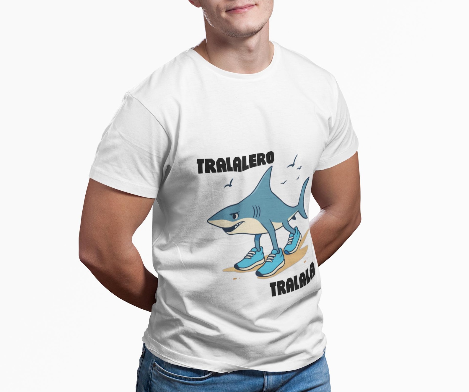Tralalero Tralala Brainrot Meme Poster, Brainrot Memes, Meme Posters ...