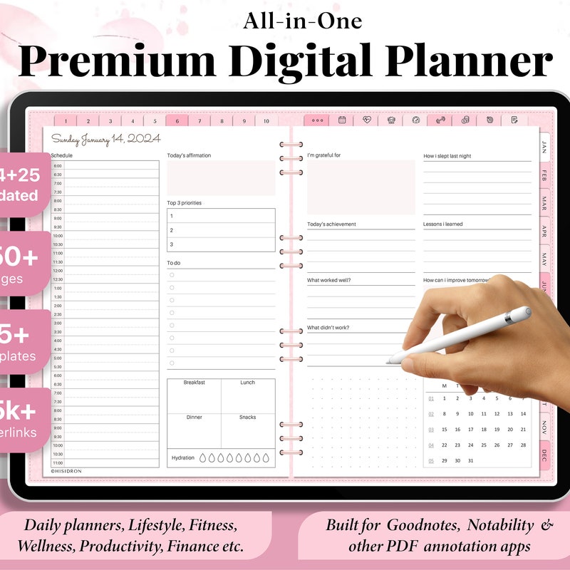 Digital Planner iPad - Etsy