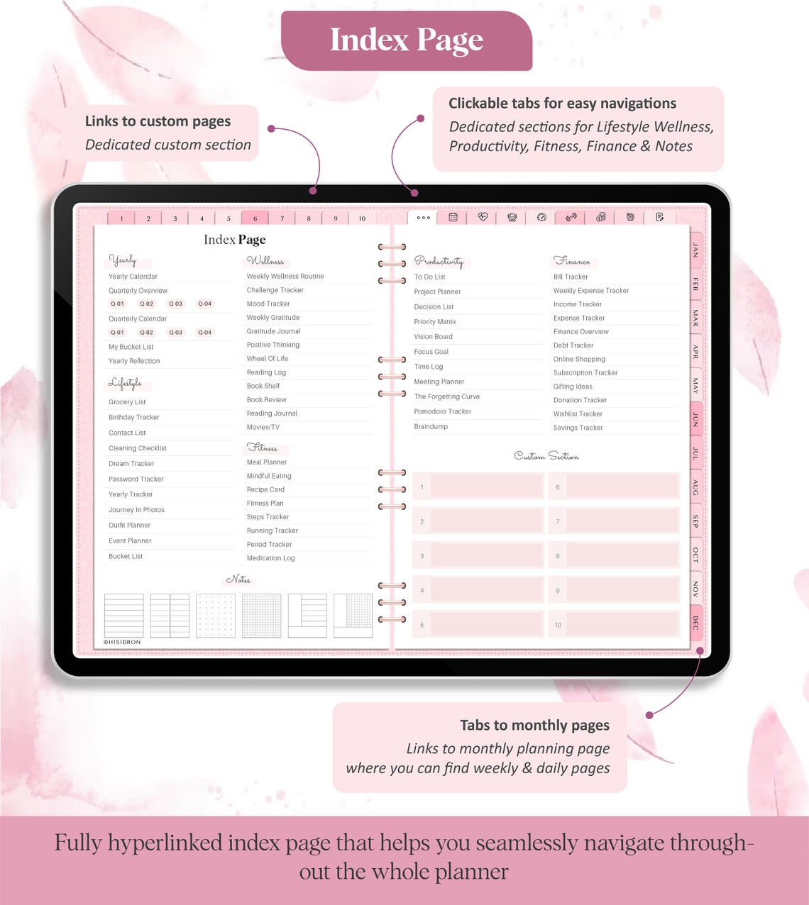 Digital Planner iPad 2024 & 2025! Plus Undated, Ipad, Goodnotes ...
