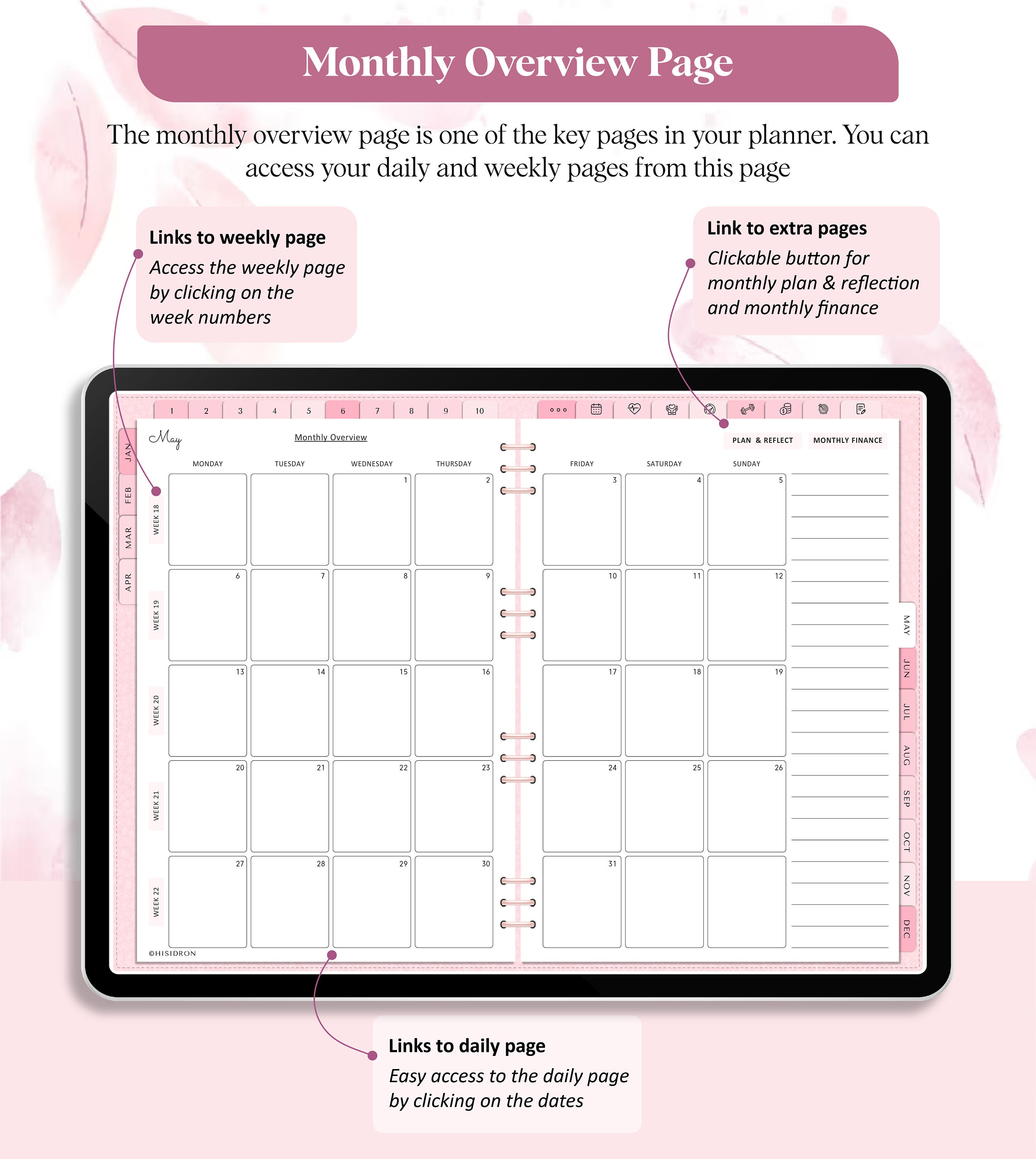 Digital Planner iPad 2024 & 2025! Plus Undated, Ipad, Goodnotes ...