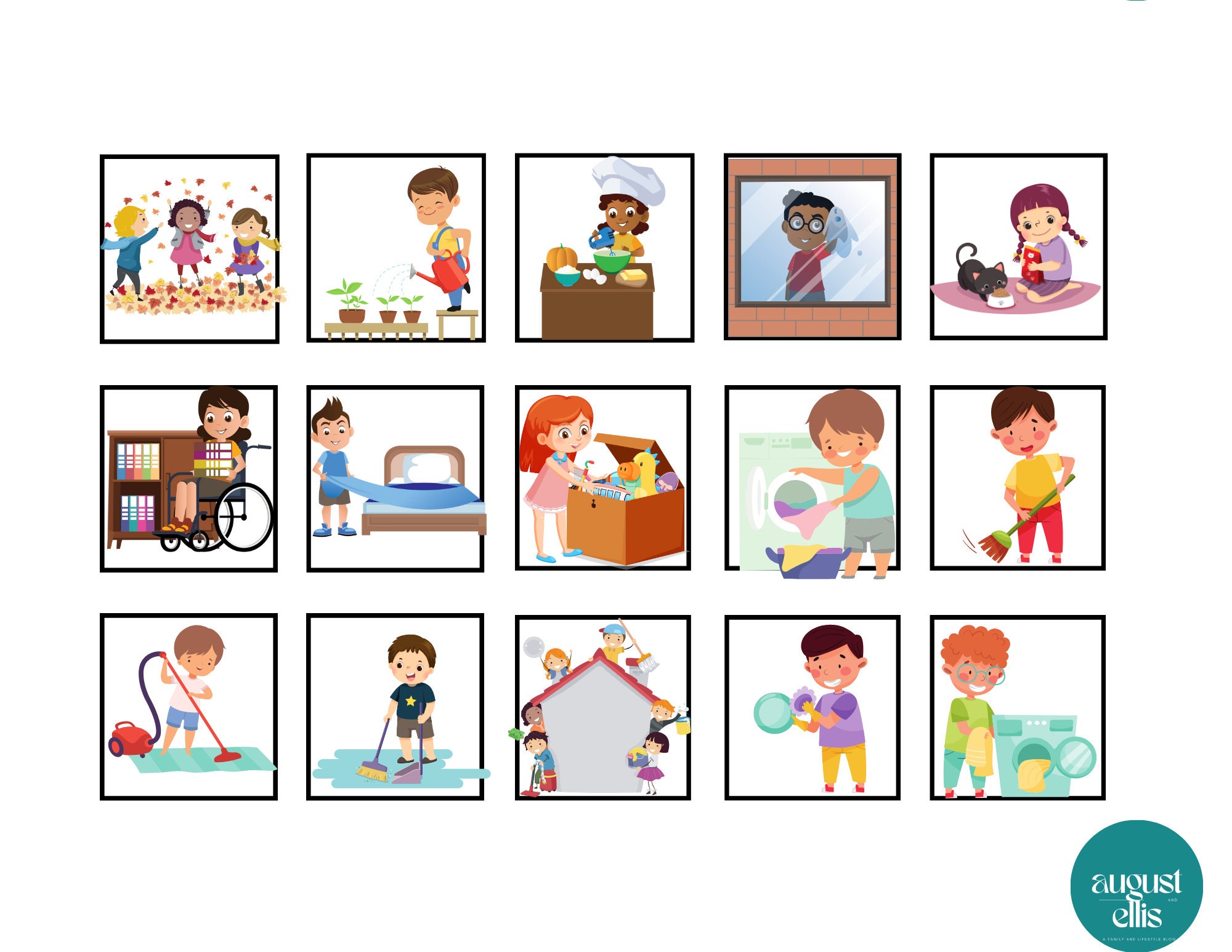 Visual Schedule for Your Toddlers/preschoolers - Etsy