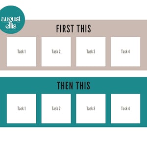 Visual Schedule for Your Toddlers/preschoolers - Etsy