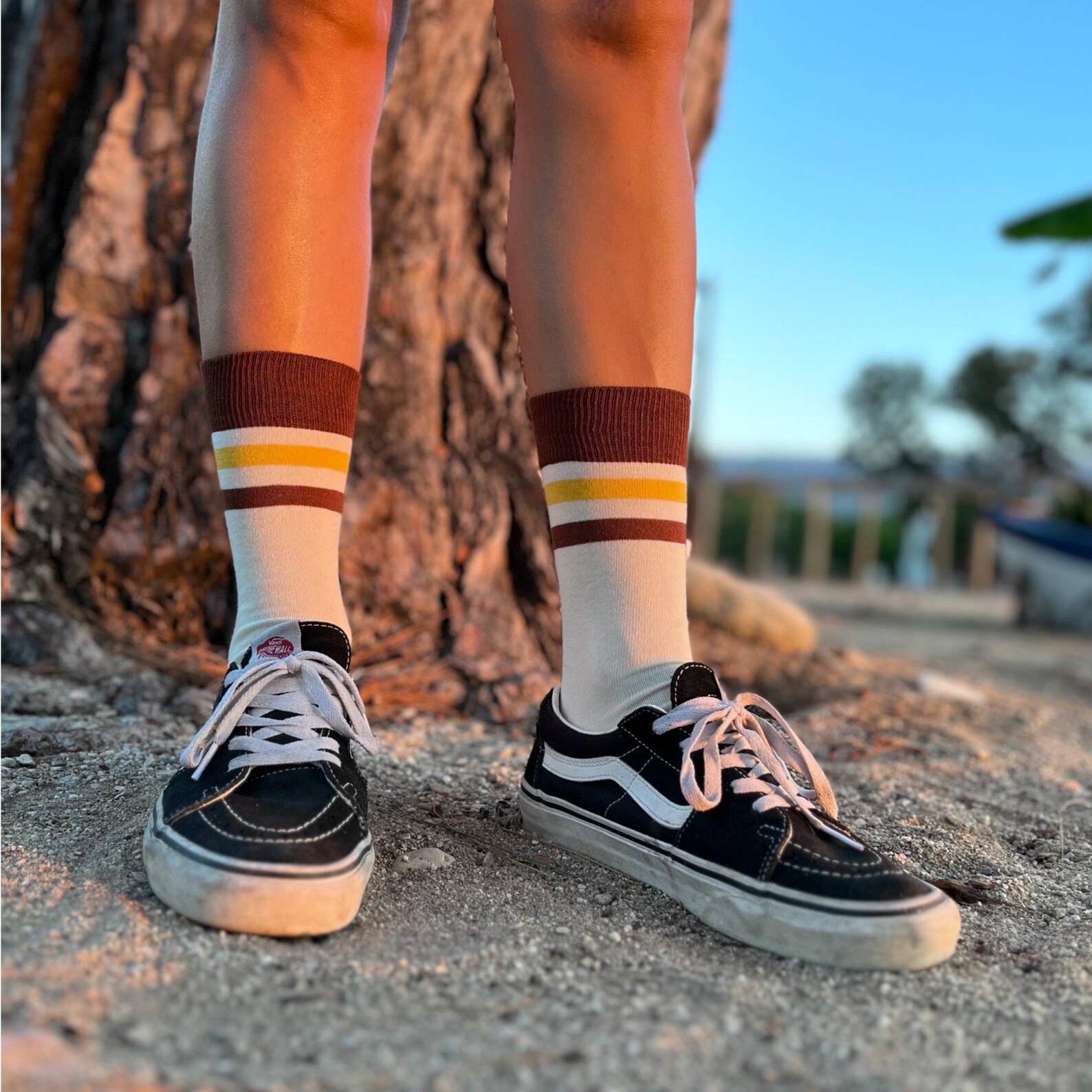 Retro Athletic Crew Socks, Sports Socks, 4 Pairs 80s Socks, İdeal Gift ...