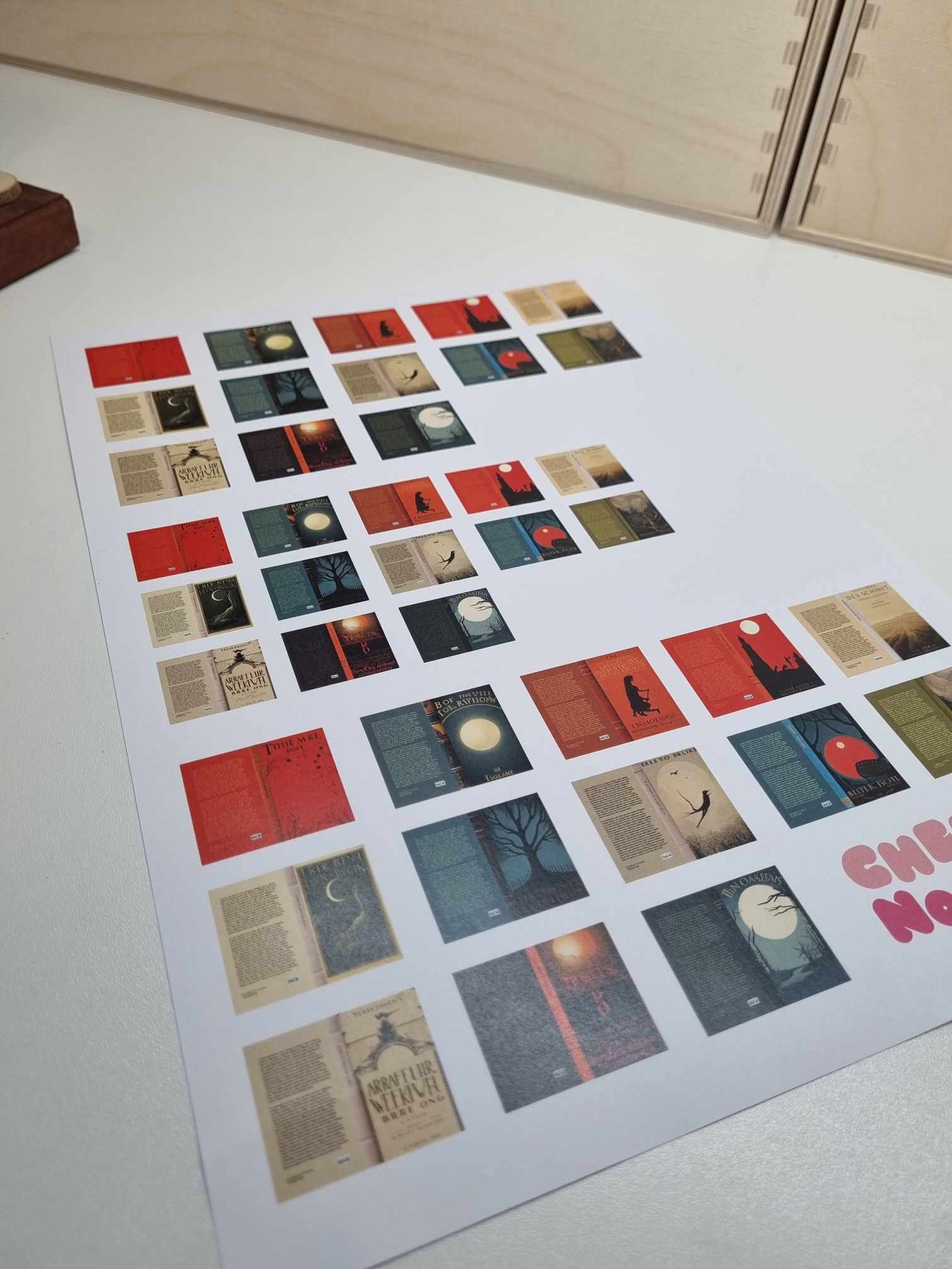 Miniature Spooky Printable Book Covers / 13 Different Book Covers ...