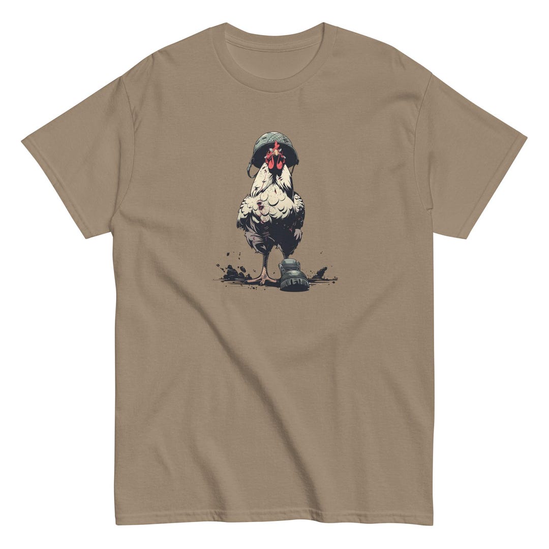 Tactical Chicken T-shirt – Funny Army Chicken Shirt – Military Chicken ...