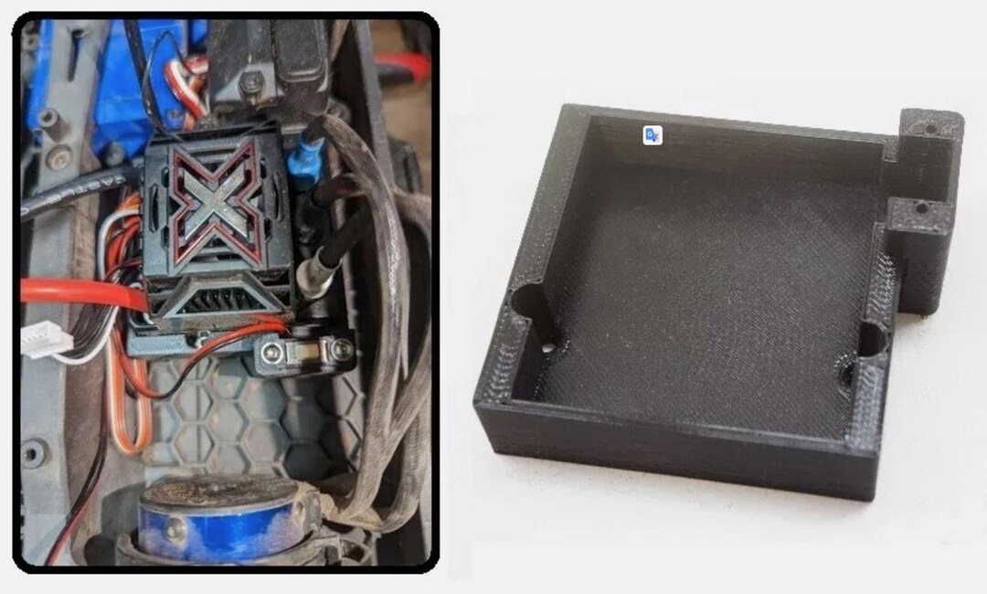 Mamba Monster X ESC Mount for Traxxas Maxx (w Power Switch) - Etsy