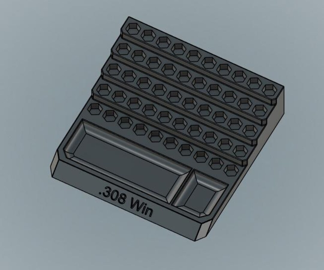 Bleacher Reloading Block .308 Win Dillon Hornady RCBS 3d Printed ...