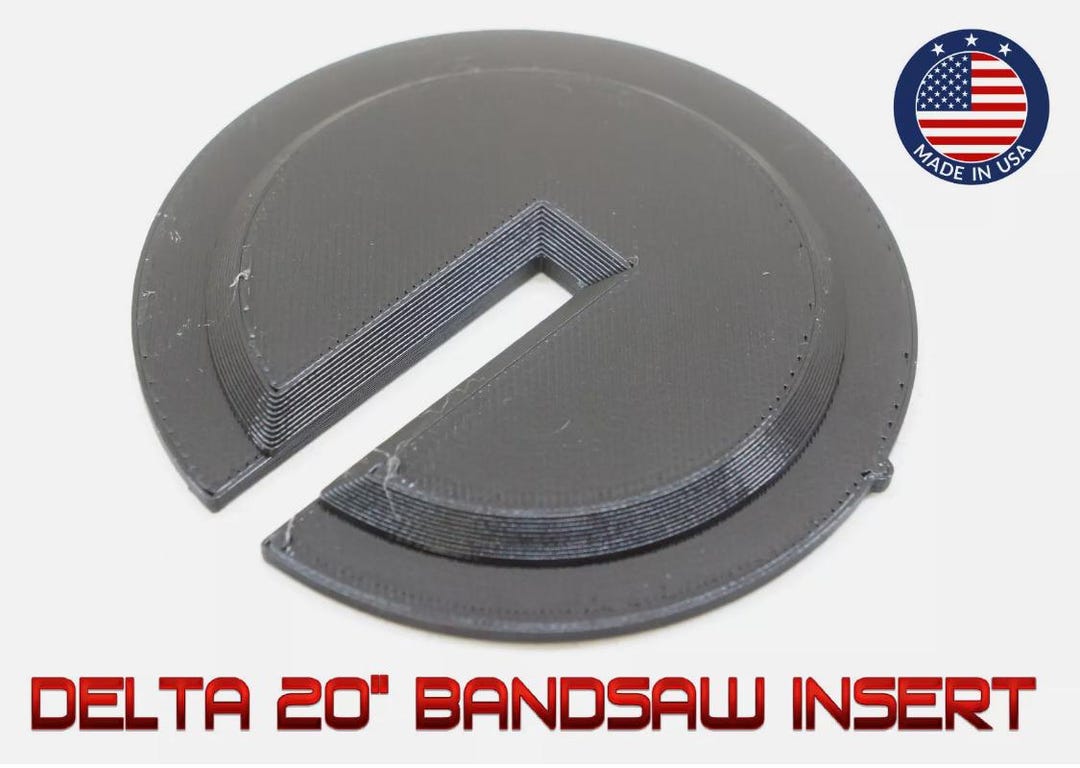 Bandsaw Table Insert Plate for Delta Rockwell Milwaukee 20 Inch Throat ...