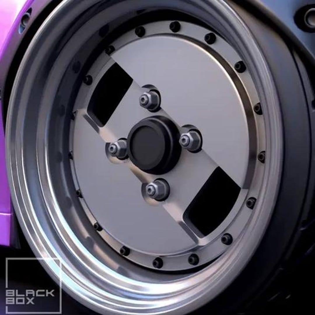 1/24 1/25 Scale Model Wheels GLA Style Wheel Set Resin Printed - Etsy