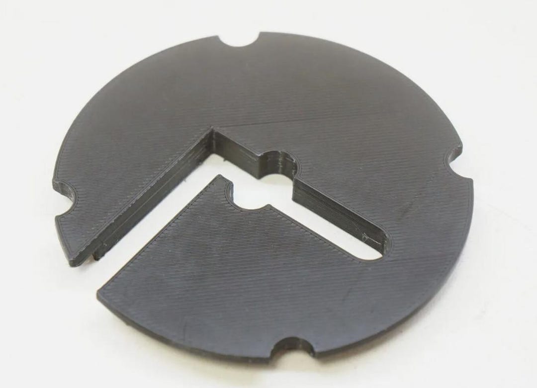 Scroll Saw Throat Plate Insert for Central Machinery 16" Variable Saw ...