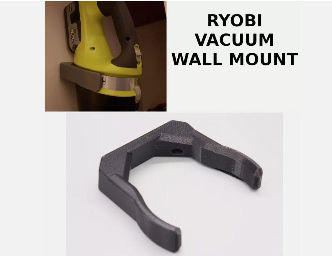 Vacuum Wall Mount for Ryobi Hand Vacuum P713 *black* - Etsy