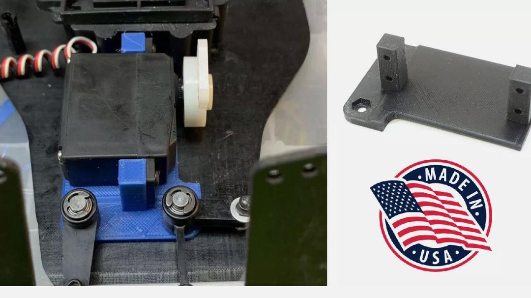 Servo Mount for Team Losi Jrx2, Jrx-pro, and Jrx-t (no Drilling ...