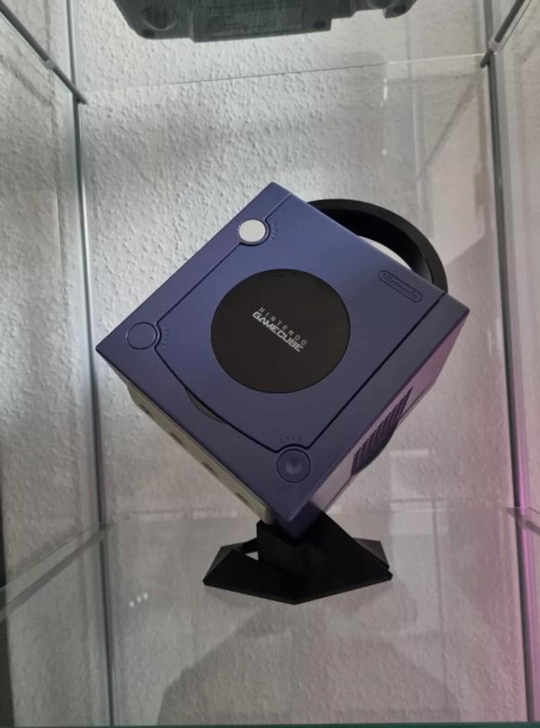 Console Display Corner Stand Dock System Holder for Nintendo Gamecube ...