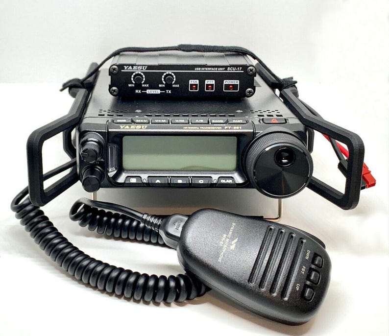 Protector Rail Stands for Yaesu FT-891 All-mode Amateur Radio 100W 857D ...
