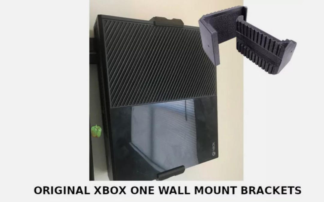 Wall Mounting Hardware Brackets for Microsoft Xbox One Console ...