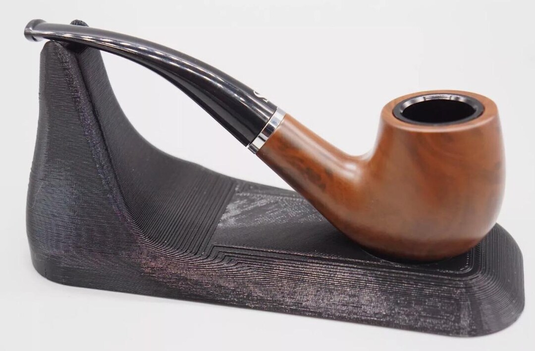 Tobacco Pipe Decorative & Functional Holding Desk Stand Single Pipe ...