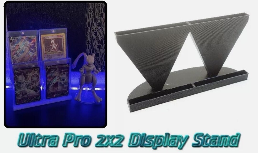 Ultra Pro One-touch 2x2 Display Stand Card Holder (holds 4 Cards ...