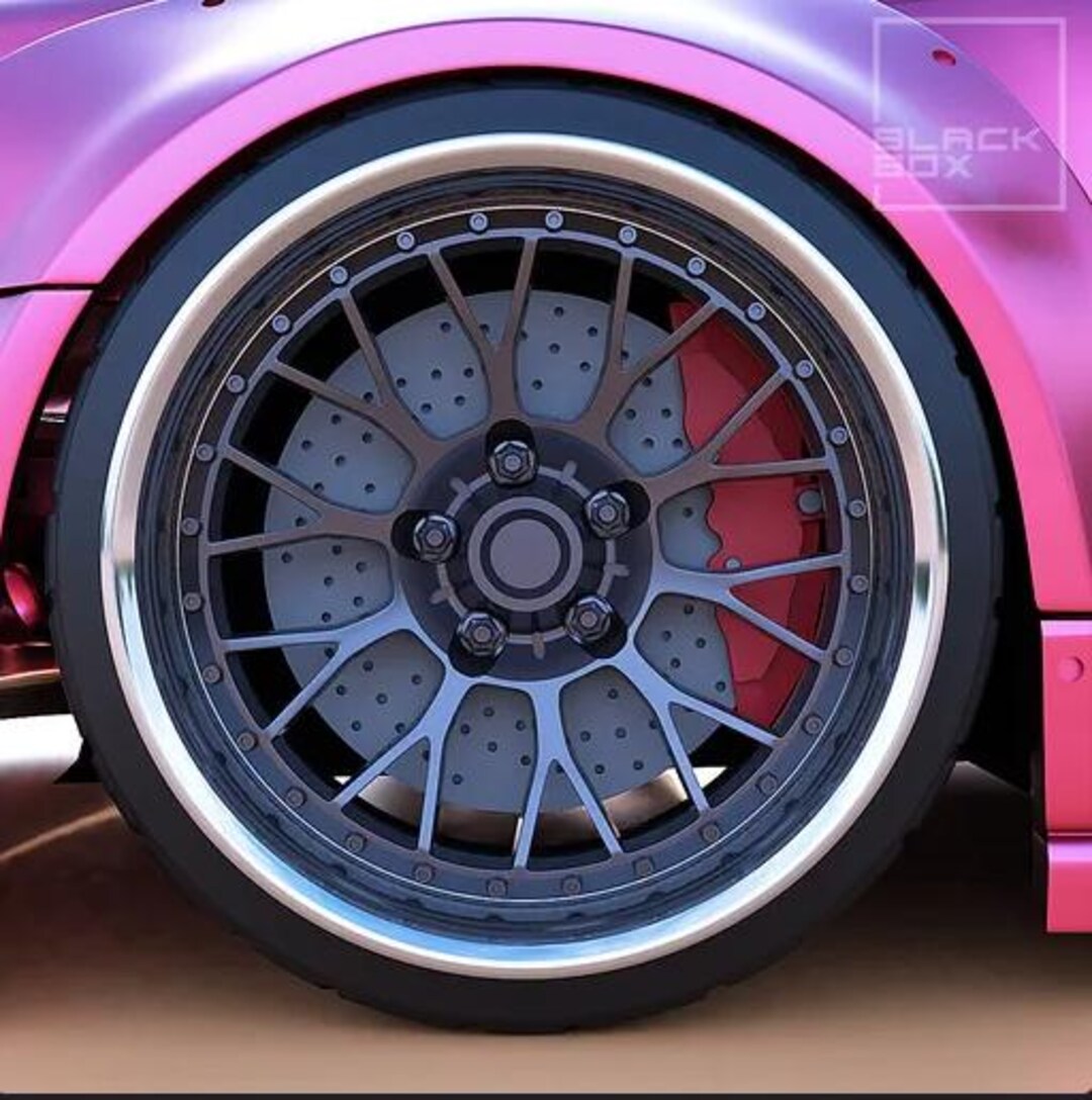 1/87 - 1/8 Scale Model Wheels BOSS Wheel Set Resin Printed - Etsy