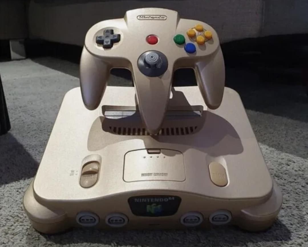 Nintendo 64 N64 Console Display Stand W/ Floating Controller Mount - Etsy