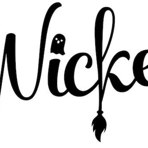 Wicked Svg - Etsy