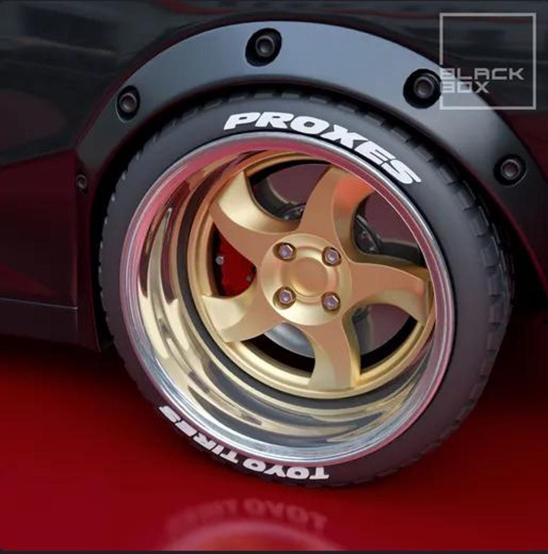 1/24 1/25 Scale Model Wheels RST Style Wheel Set Resin Printed - Etsy