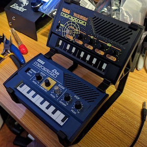 Convenient Dual Angled Stand Arms for KORG Monotron Analog Ribbon ...