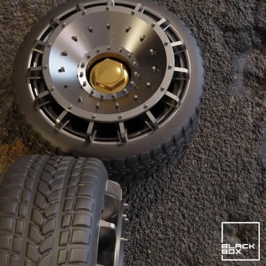 1/24 1/25 Scale Model Wheels Turbofan Extreme Style Wheel Set Resin ...