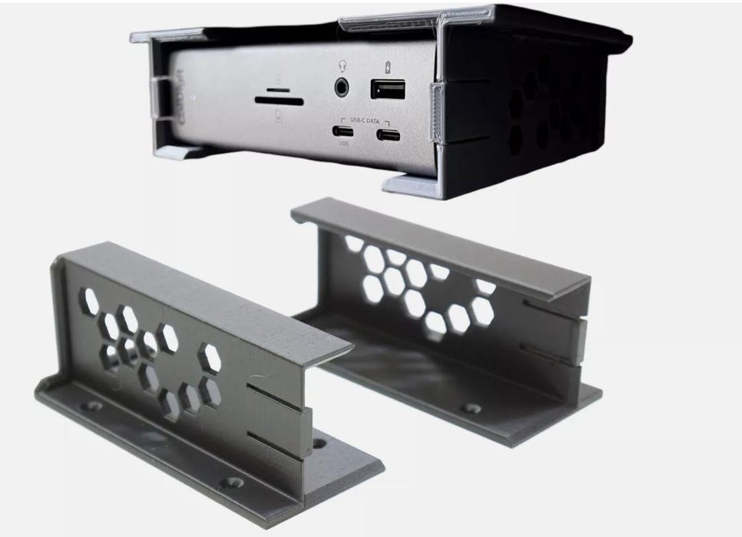 Under Desk Mount Wall Mount Holder Bracket for Caldigit TS4, TS3 ...