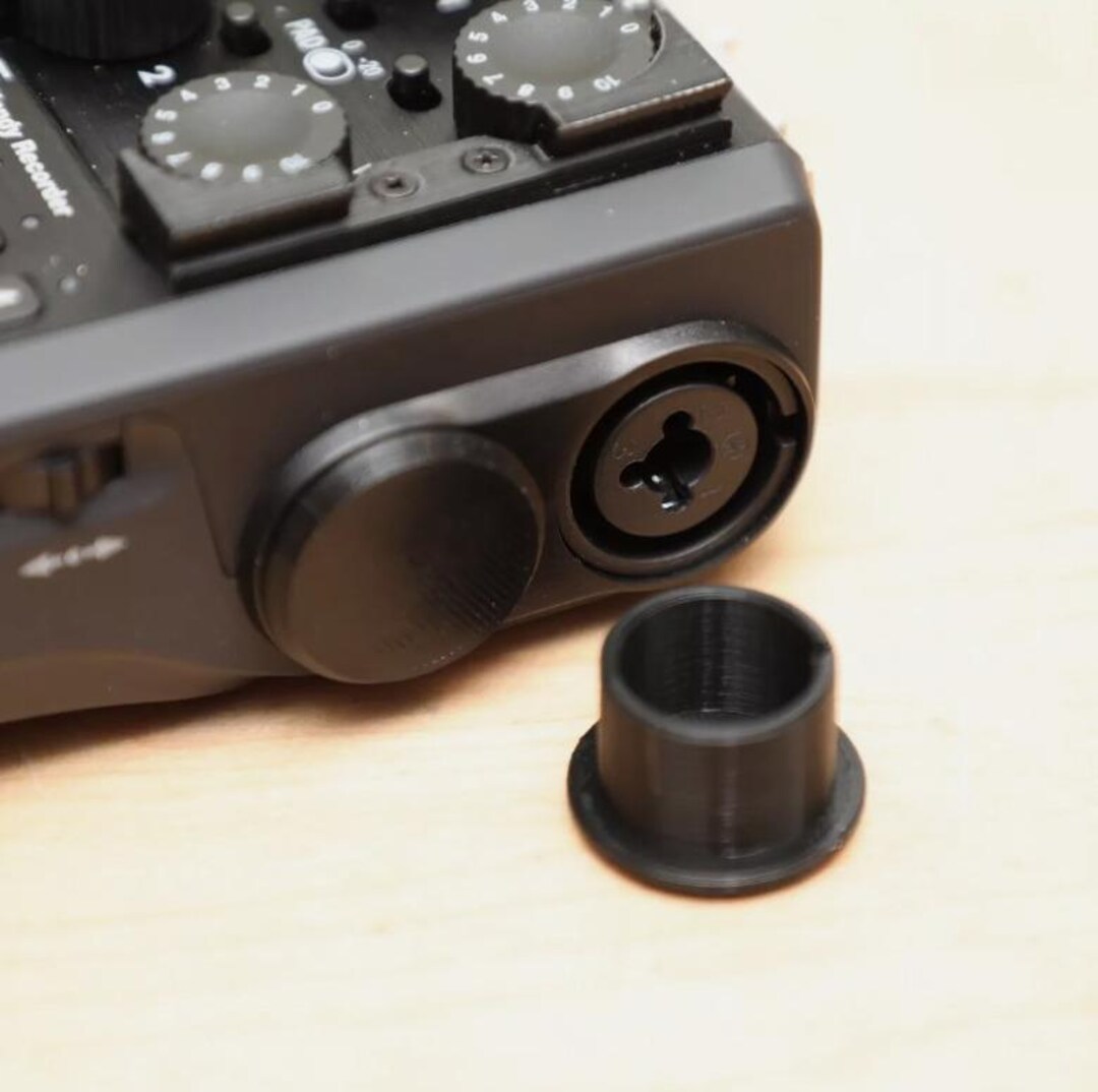 Zoom H6 / H5 Field Recorder XLR Input Caps - Fit Perfectly - Black ...
