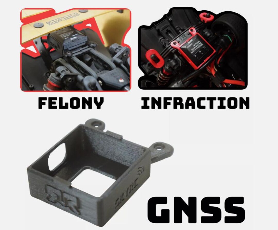 GNSS Mount for Arrma Felony & Infraction Skyrc GSM020 GPS Mount (rear ...