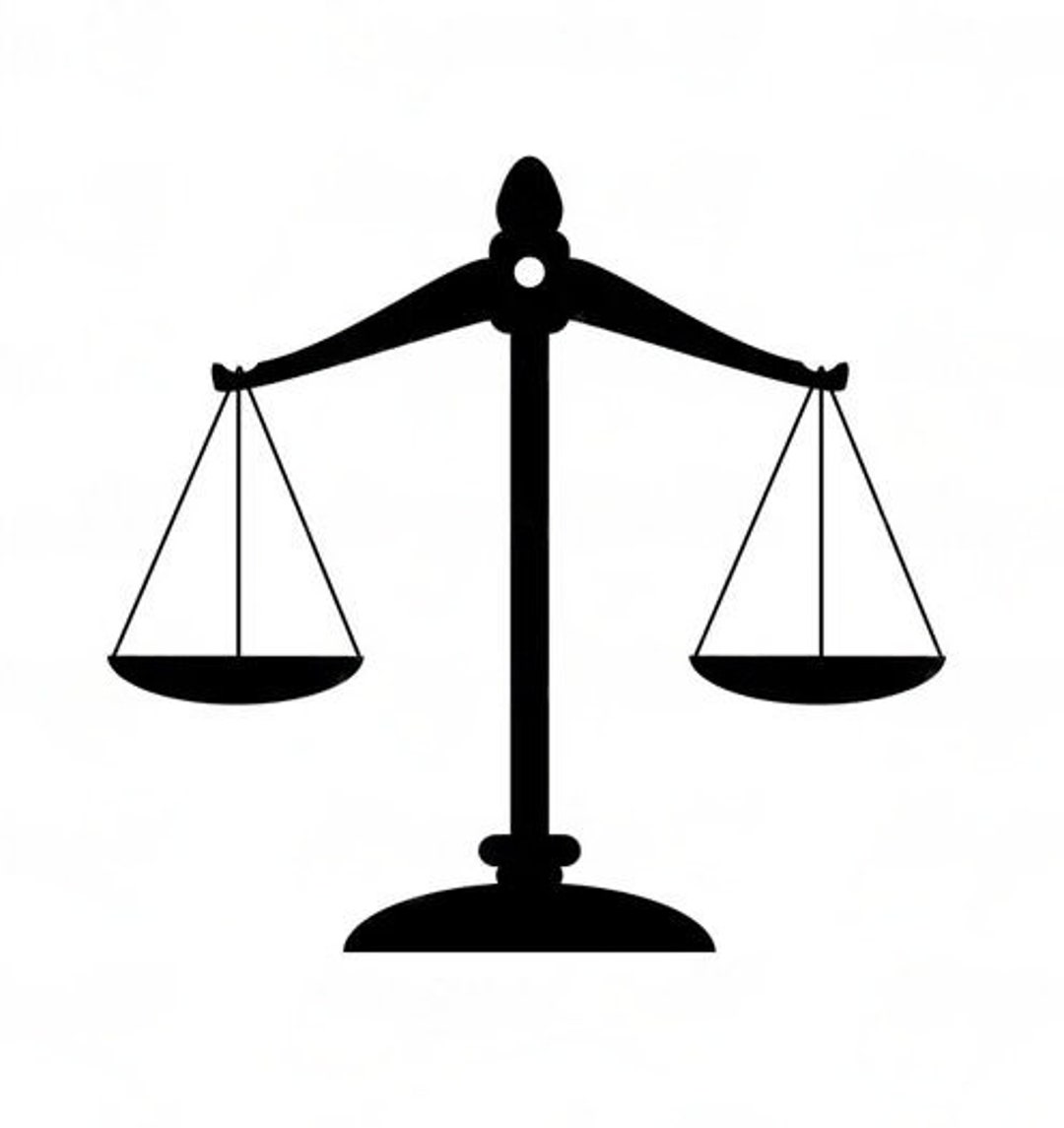 Scales of Justice Svg, Weight Scale Svg, Vector Cut File for Cricut ...