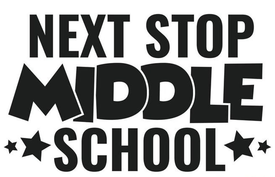 Next Stop Middle School Svg, Kids School Student Shirt, Next Stop Svg ...