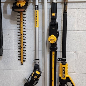 Wall Mount Hanger for Dewalt 20V MAX Trimmer Pole Saw DCPS620, DCPH820 ...