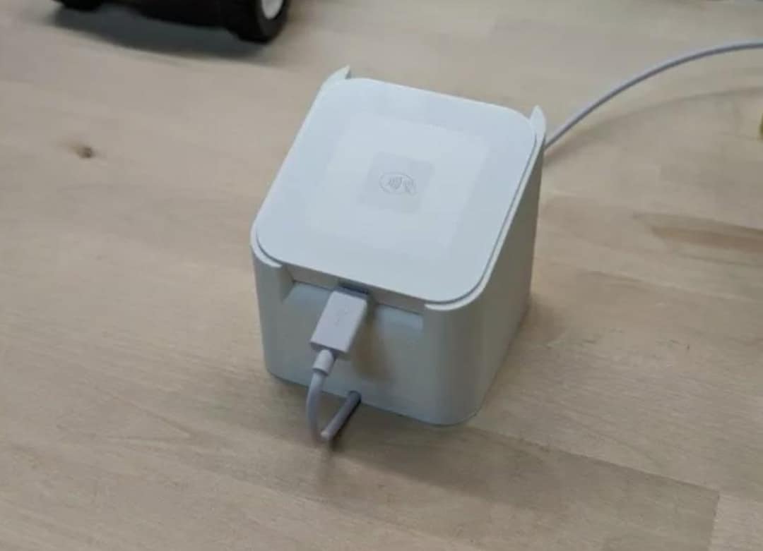 Angled Desk Stand Base Kiosk Mount for Square Reader Chip Tap *BLACK ...