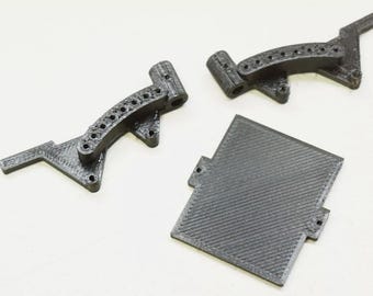 High Articulation Rear Shock Mount Tower Set for Axial SCX24 1/24 Micro ...