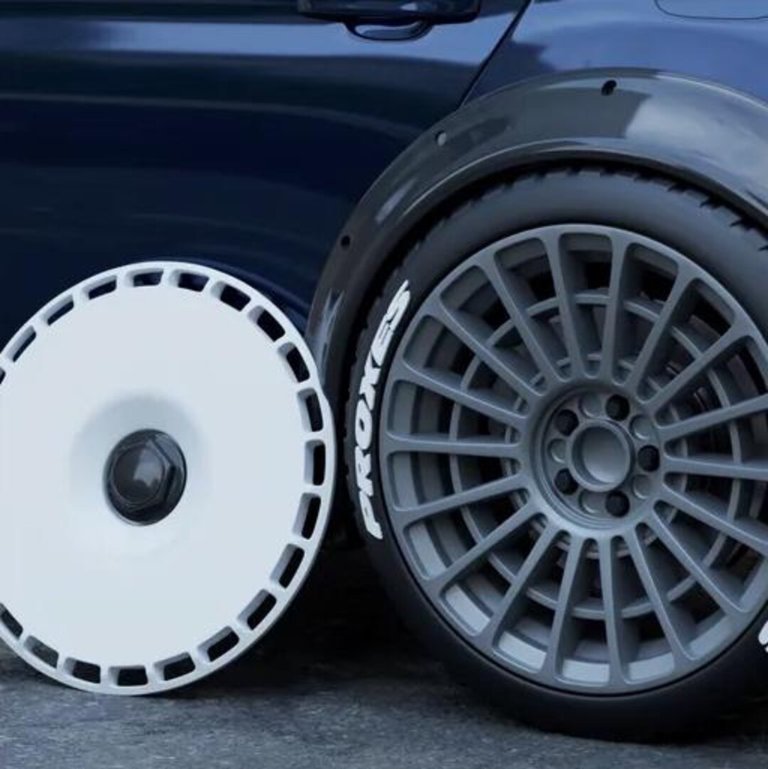 1/24 1/25 Scale Model Wheels LASR Style Wheel Set With Aerodisc Cover ...