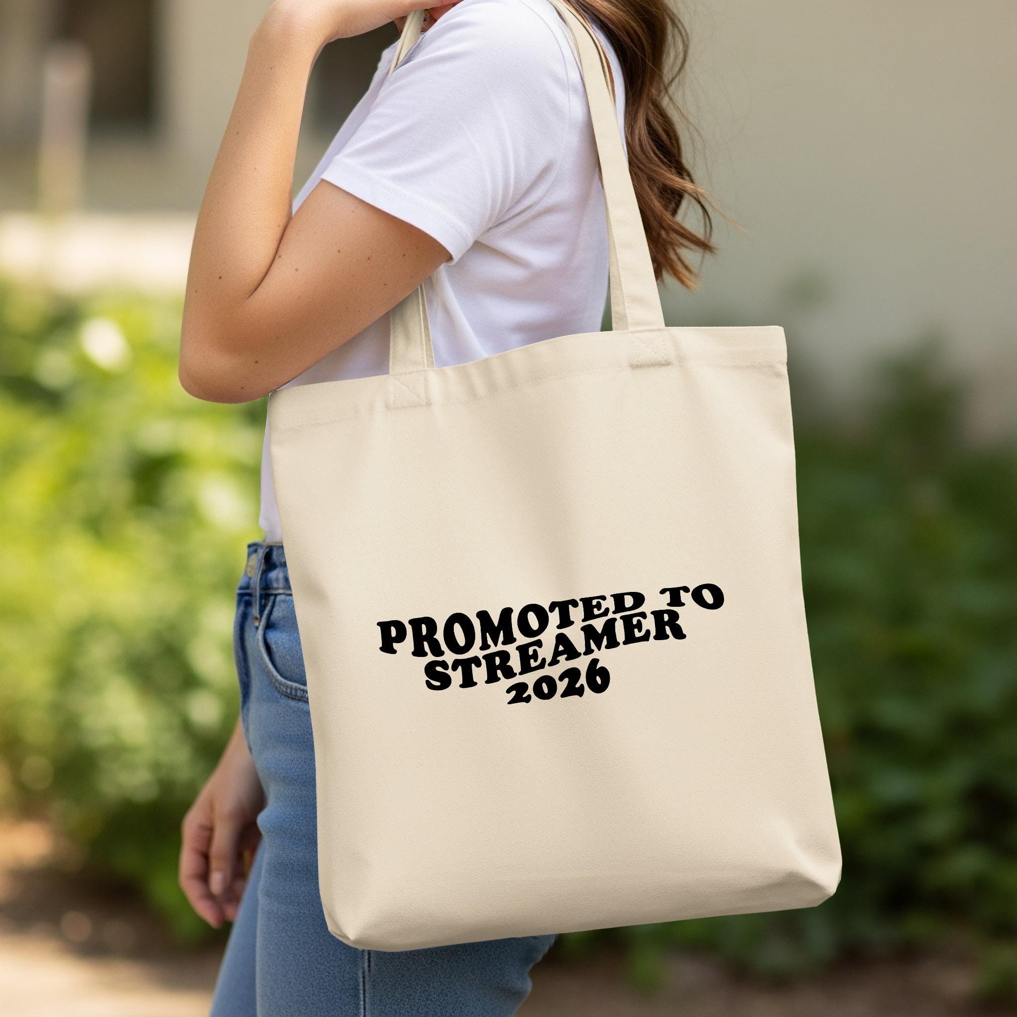 Promoted to Streamer 2026 Digital PNG SVG Cut File, Future Streamer ...