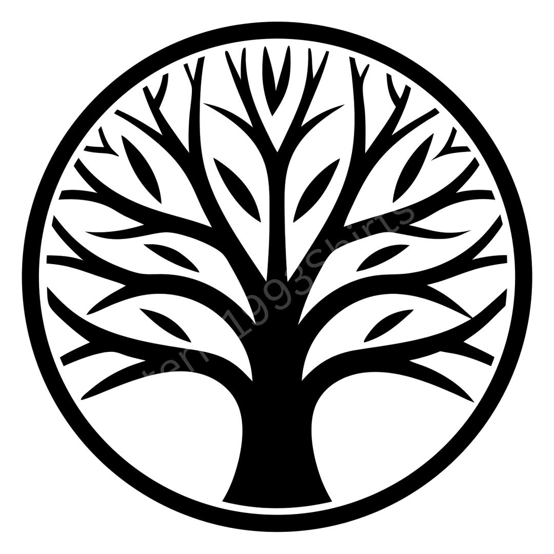 Tree Logo Svg Png Jpg – Nature Symbol Clipart for Logos, Digital ...