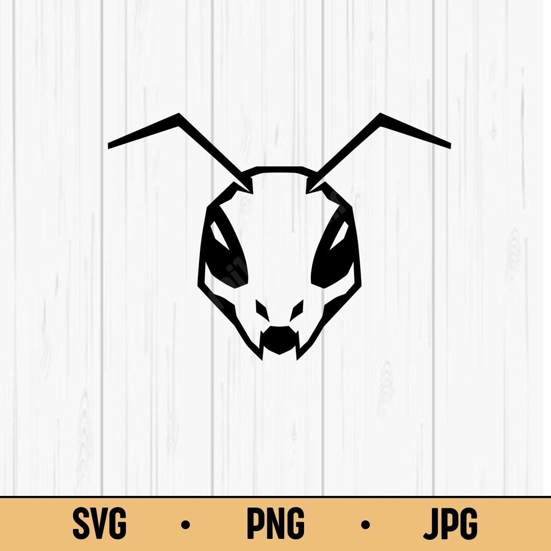 Ant Skull SVG PNG JPG – Insect Skull Symbol Vector, Digital Download ...