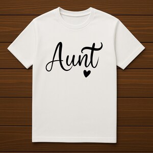 Aunt SVG, PNG, JPG, Aunt Silhouette, Aunt Typography Clipart, Aunt ...