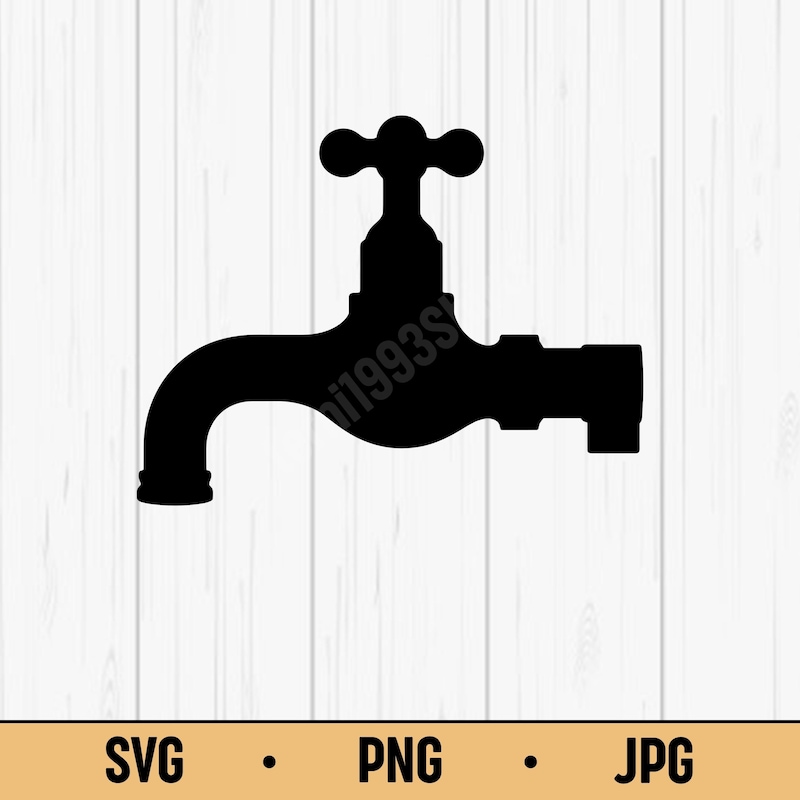 Faucet Svg - Etsy