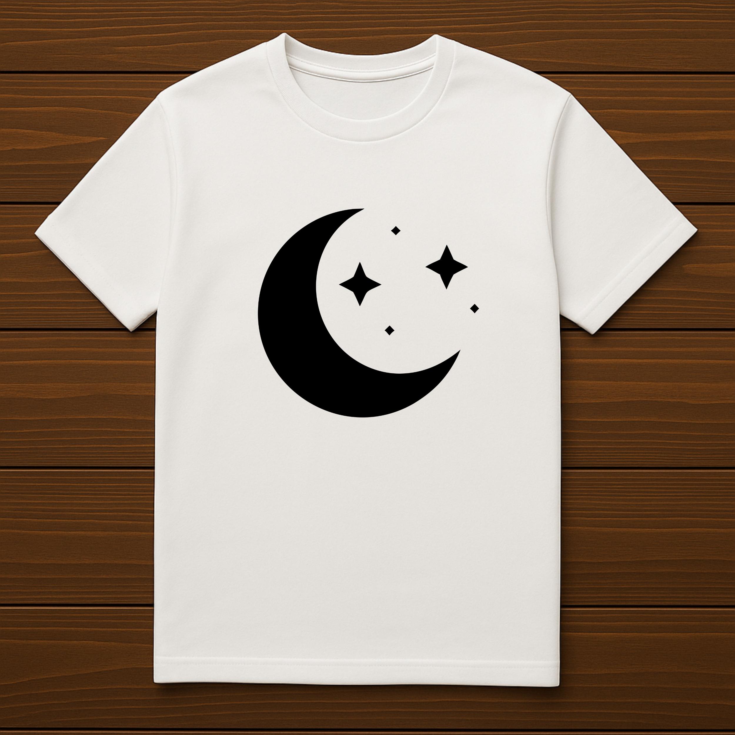 Black Crescent Moon Clipart – SVG, PNG, JPG, Digital Printable Download ...