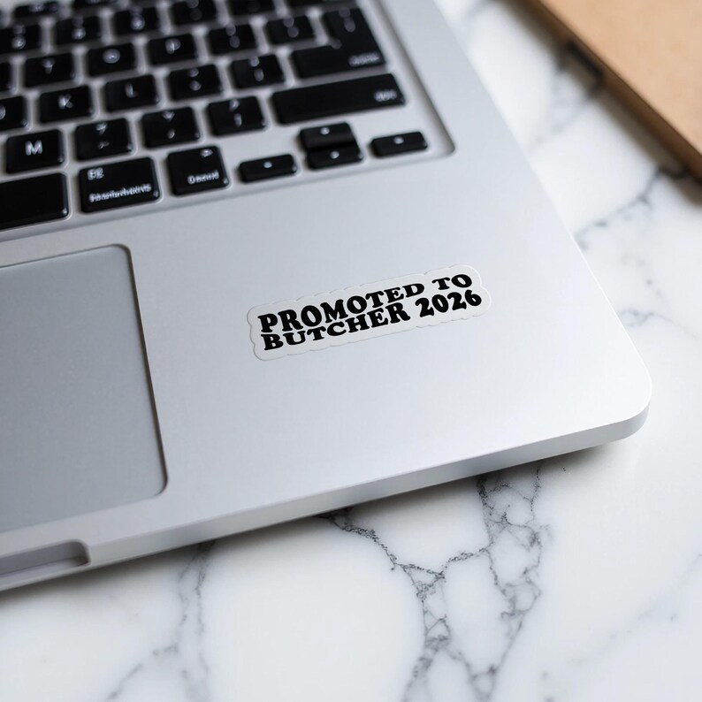 Promoted to Butcher 2026 Digital Art SVG, Butcher Design Files, Meat ...