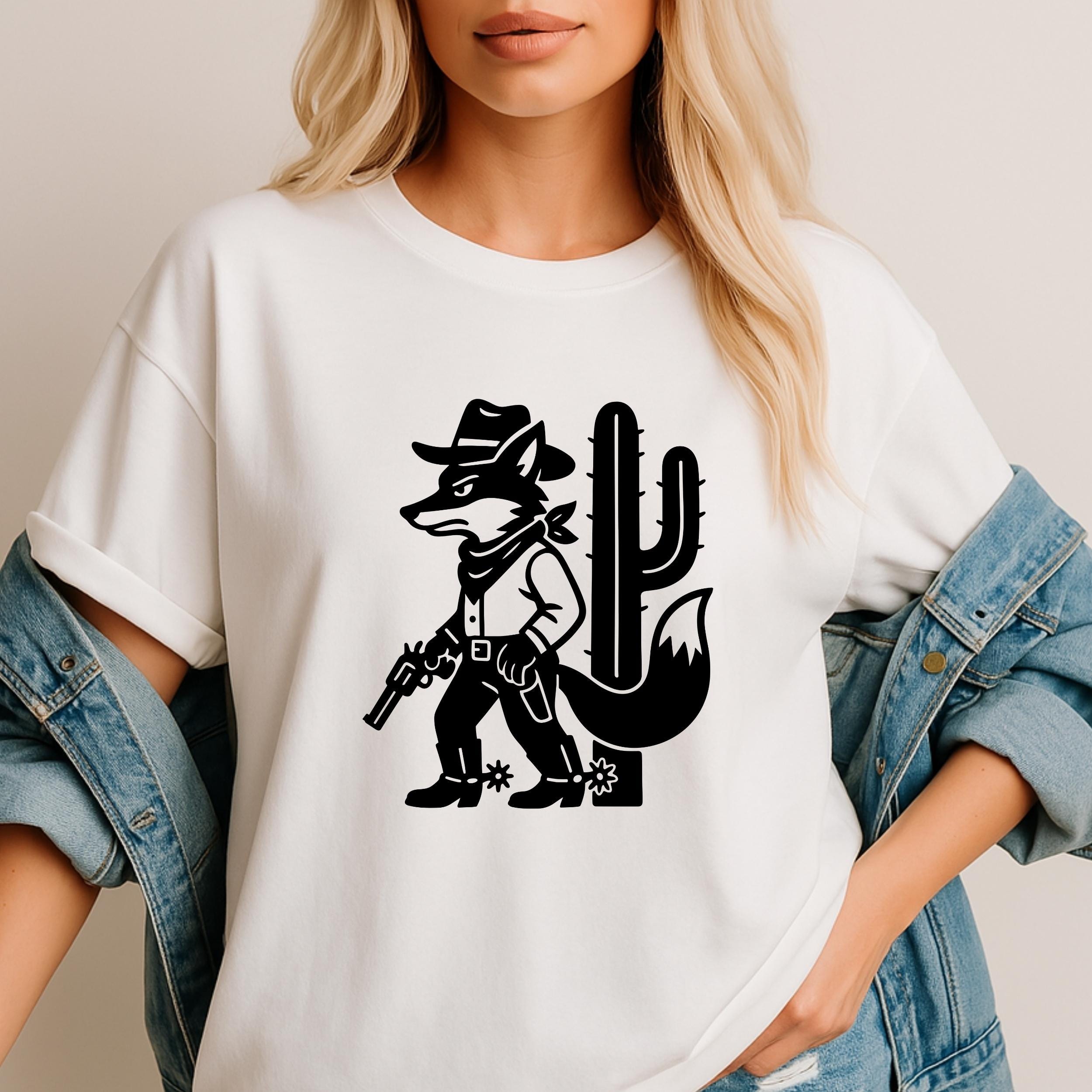 Cowboy Fox SVG PNG JPG – Wild West Fox Clipart With Hat and Boots, Cute ...