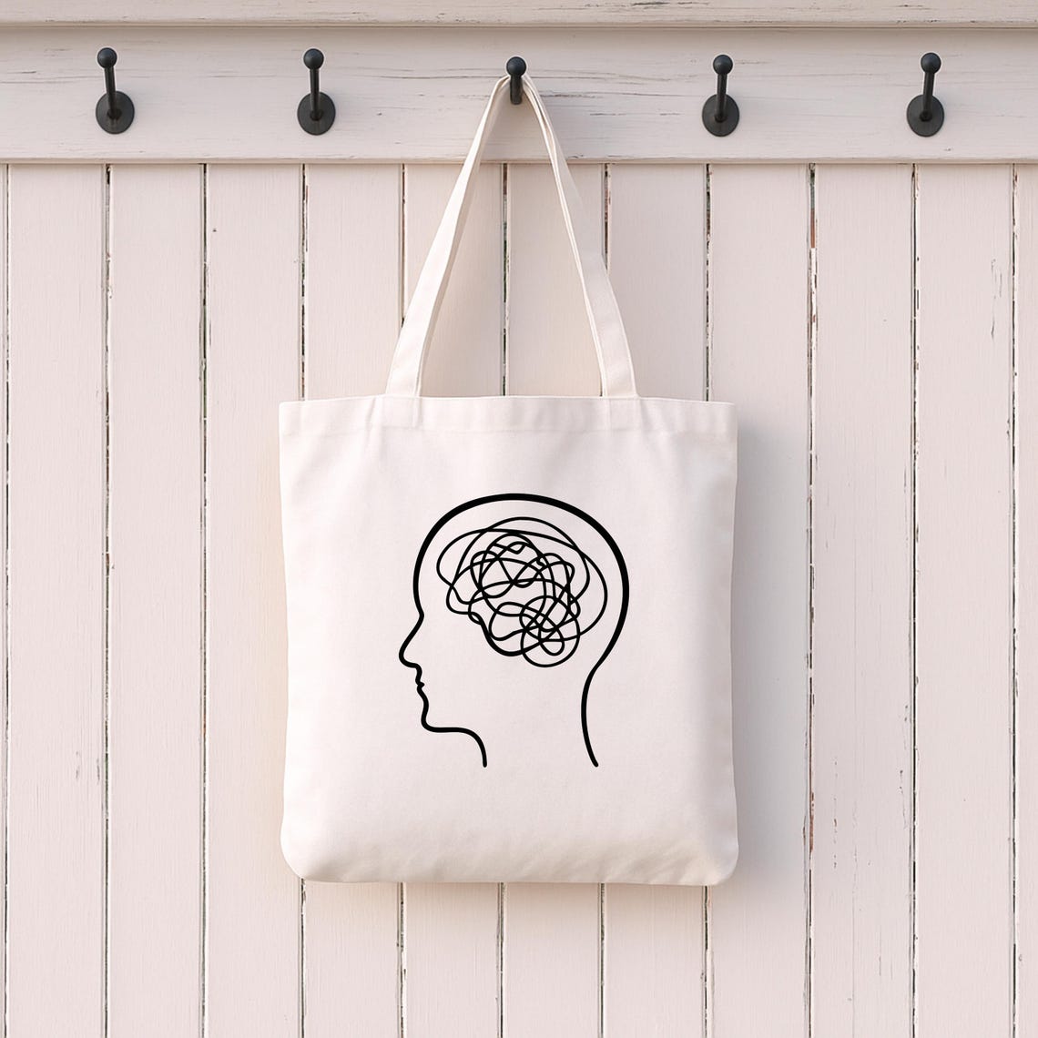 Cluttered Mind SVG PNG JPG – Mental Health Symbol Design, Digital ...