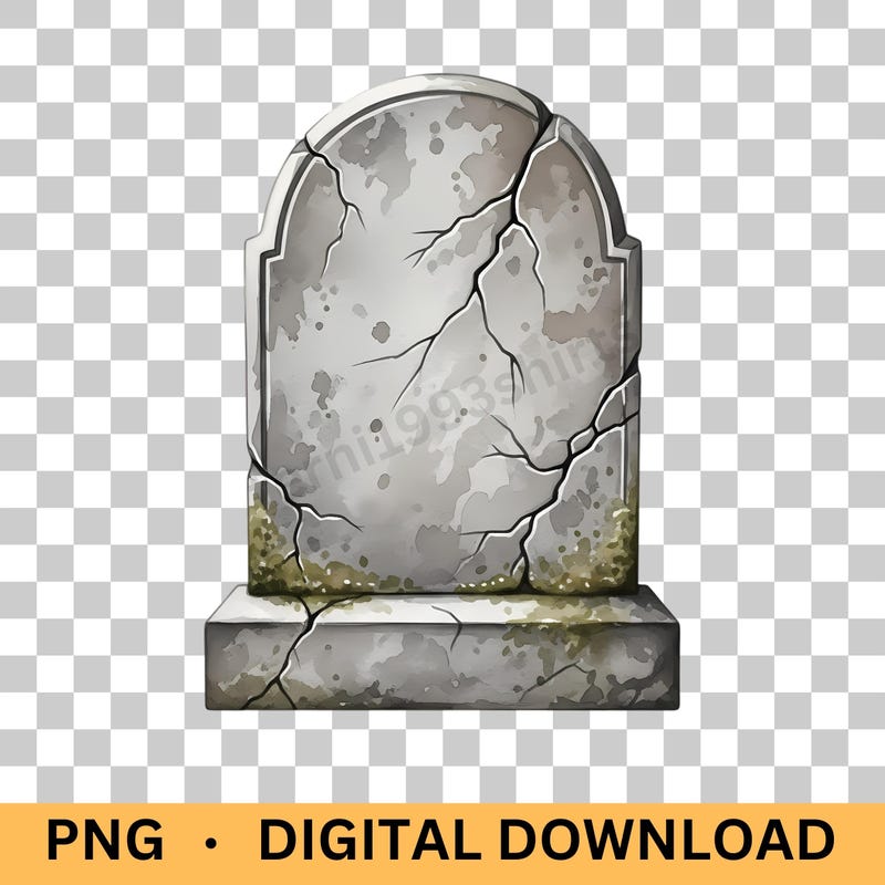 Grave Watercolor Clipart - Etsy