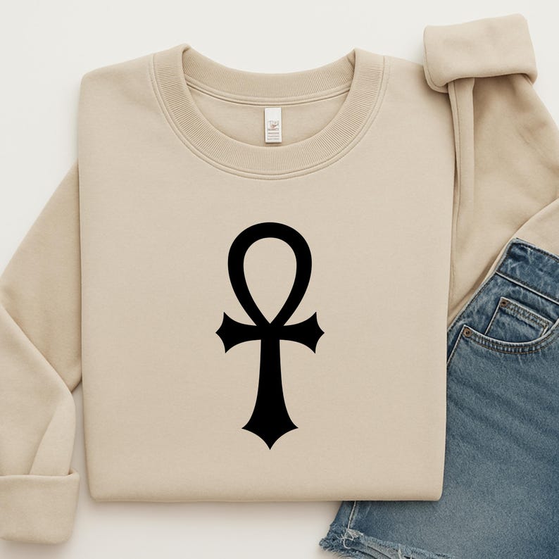 Ankh Cross SVG PNG JPG – Ancient Egyptian Symbol of Life, Digital ...