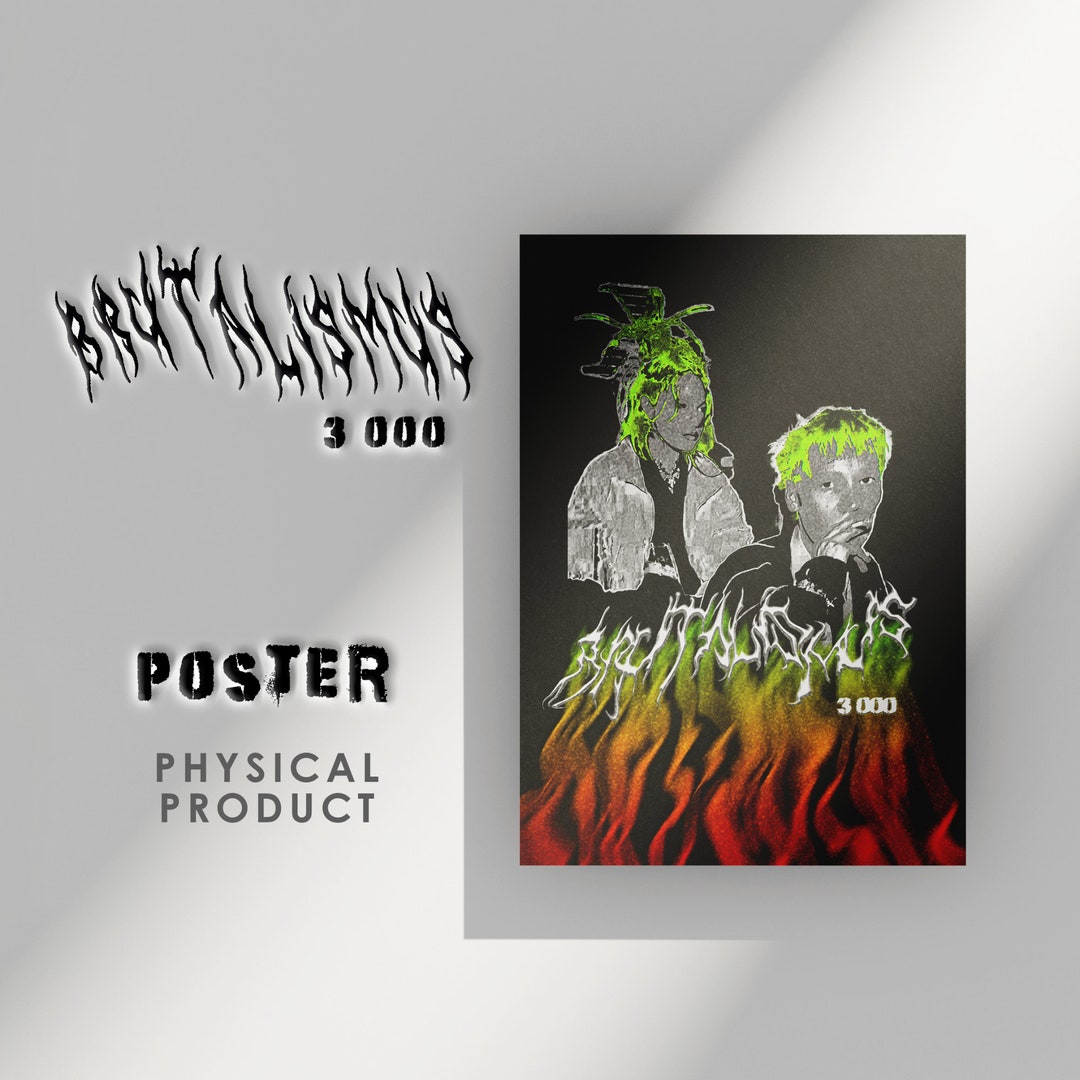 Brutalismus 3000 Poster physical Product - Etsy