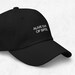 Alive Out of Spite Baseball Cap, Stylish Black Headwear for the ...